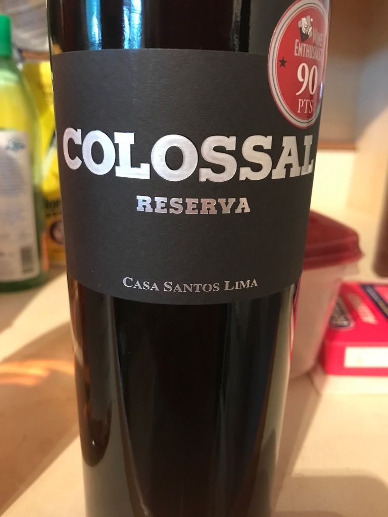 2016 Casa Santos Lima Colossal Reserva, Portugal, Lisboa, Vinho ...