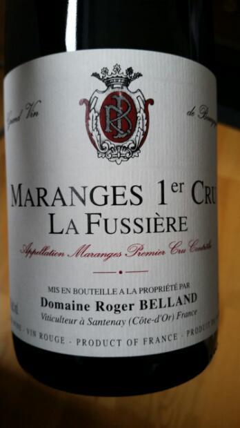 2014 Domaine Roger Belland Maranges 1er Cru La Fussière, France ...