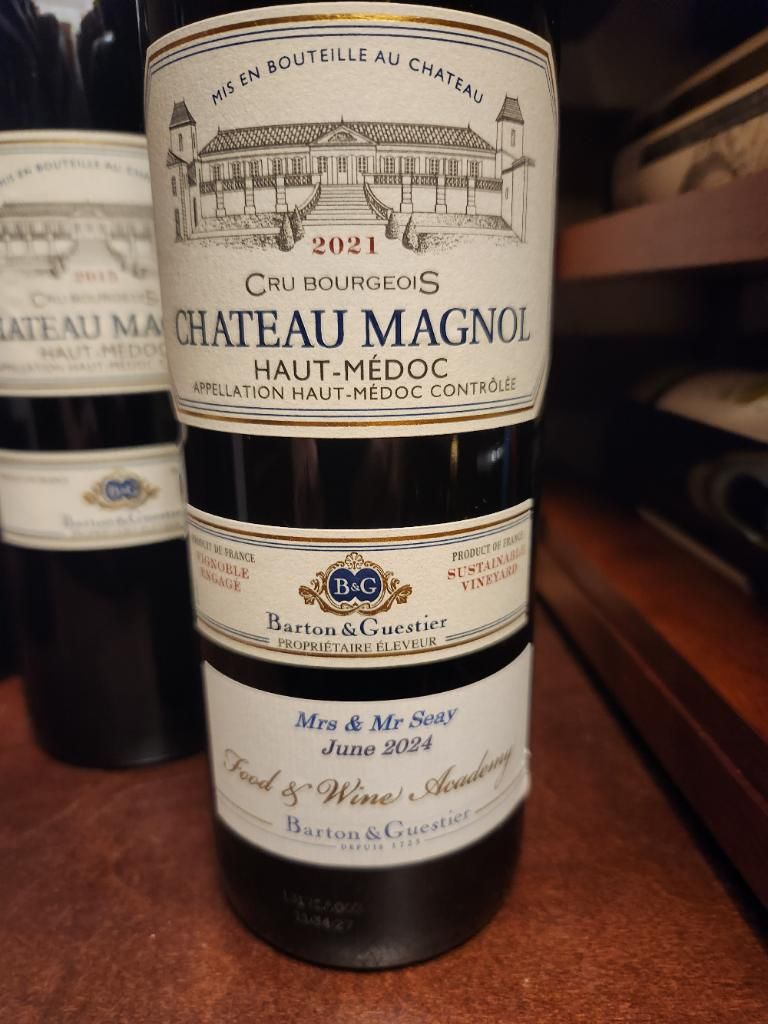 2021 Château Magnol, France, Bordeaux, Médoc, Haut-Médoc - CellarTracker