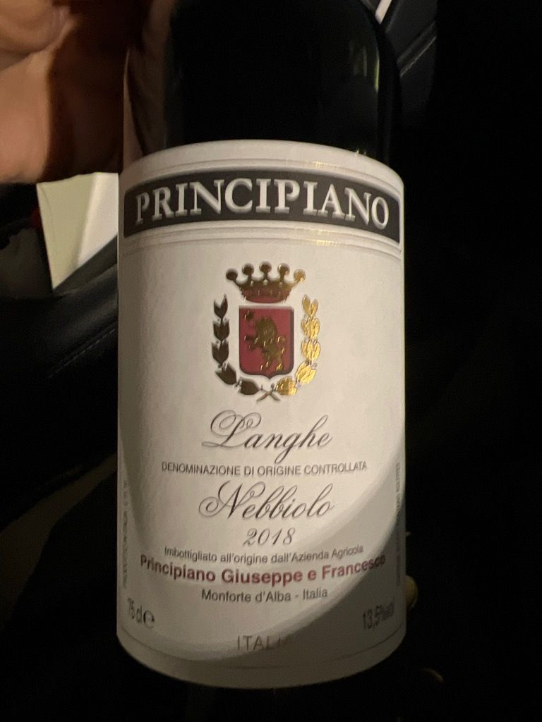 2018 Principiano Giuseppe e Francesco Barolo, Italy, Piedmont, Langhe ...