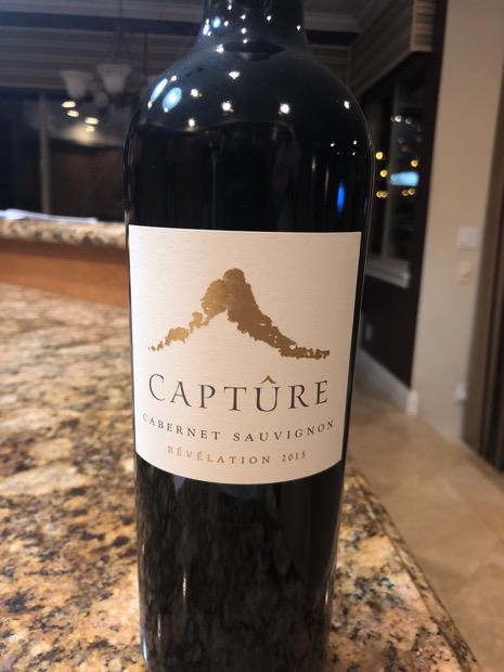 2015 Captûre Wines Cabernet Sauvignon Revelation, USA, California ...