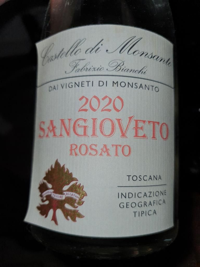 2020 Castello di Monsanto Sangioveto Grosso dai Vigneti di Monsanto ...