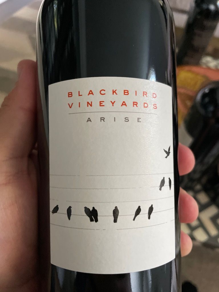 2019 Blackbird Vineyards Arise, USA, California, Napa Valley ...