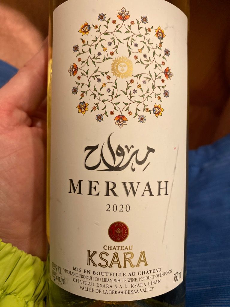 2020 Château Ksara Merwah, Lebanon, Bekaa Valley - CellarTracker