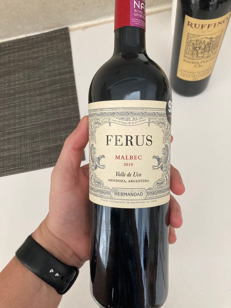 2019 Familia Falasco Malbec Ferus, Argentina, Mendoza, Valle de Uco ...