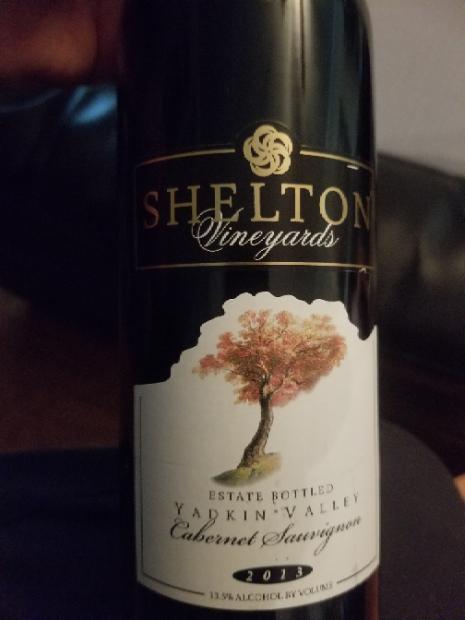 2013 Shelton Vineyards Cabernet Sauvignon, USA, North Carolina, Yadkin ...