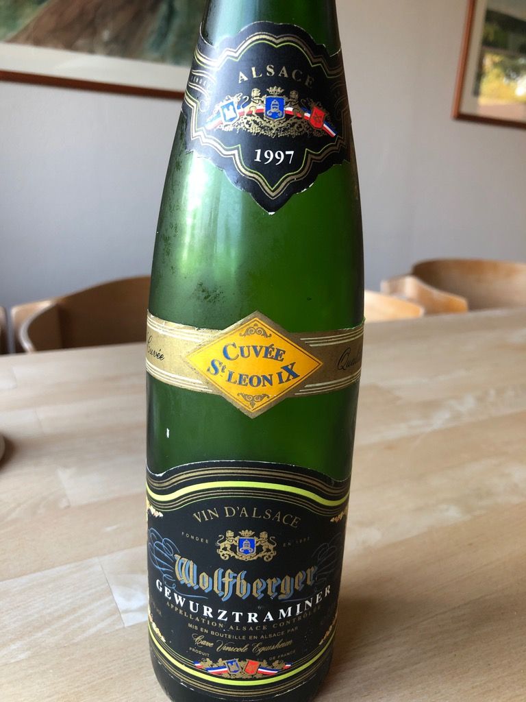 1998 Wolfberger Gewurztraminer Cuvée St Leon IX, France, Alsace ...