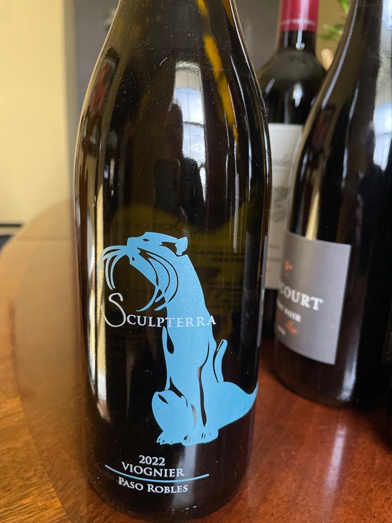 2022 Sculpterra Winery Viognier, USA, California, Central Coast, Paso ...