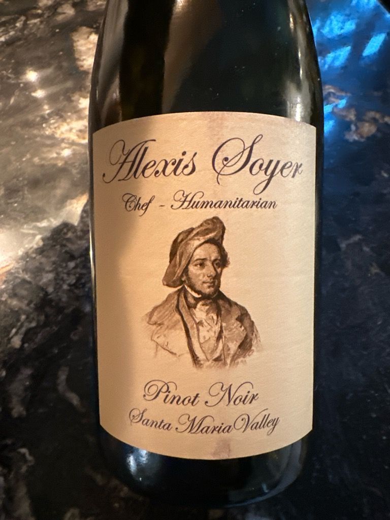 2017 Alexis Soyer Cellars Pinot Noir, USA, California, Central Coast ...
