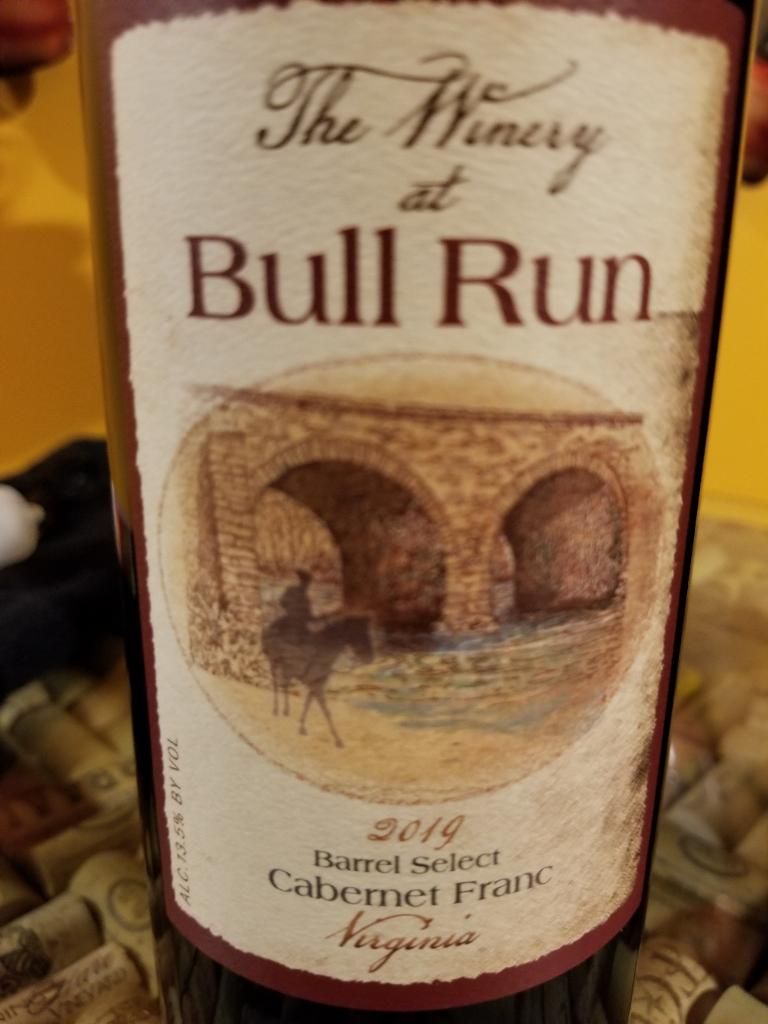 2019 The Winery at Bull Run Cabernet Sauvignon Barrel Select, USA ...