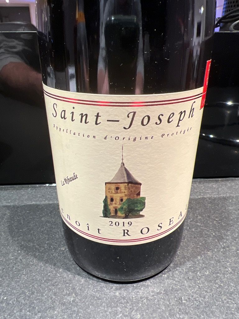 2024 Benoit Roseau St. Joseph La Ribaude, France, Rhône, Northern Rhône ...