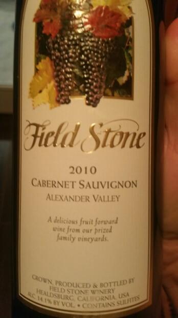 2010 Field Stone Cabernet Sauvignon Staten Family Reserve, USA ...