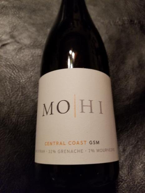 2016 MoHi GSM, USA, California, Central Coast - CellarTracker