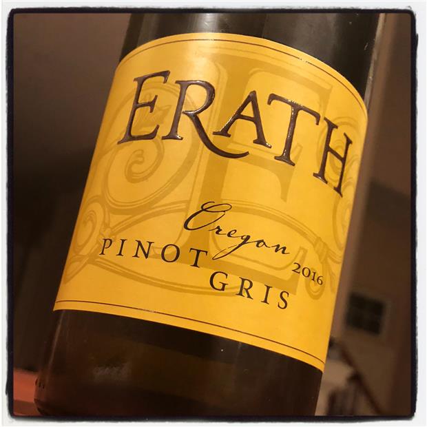 2016 Erath Pinot Gris, USA, Oregon - CellarTracker