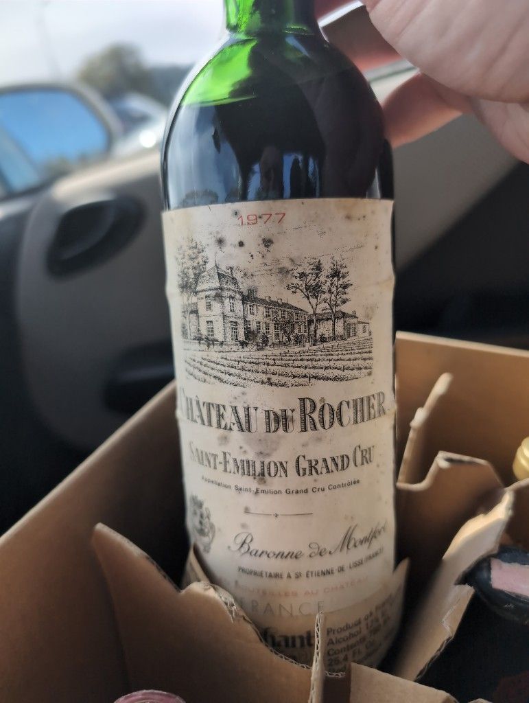 1975 Château du Rocher, France, Bordeaux, Libournais, St. Émilion Grand ...