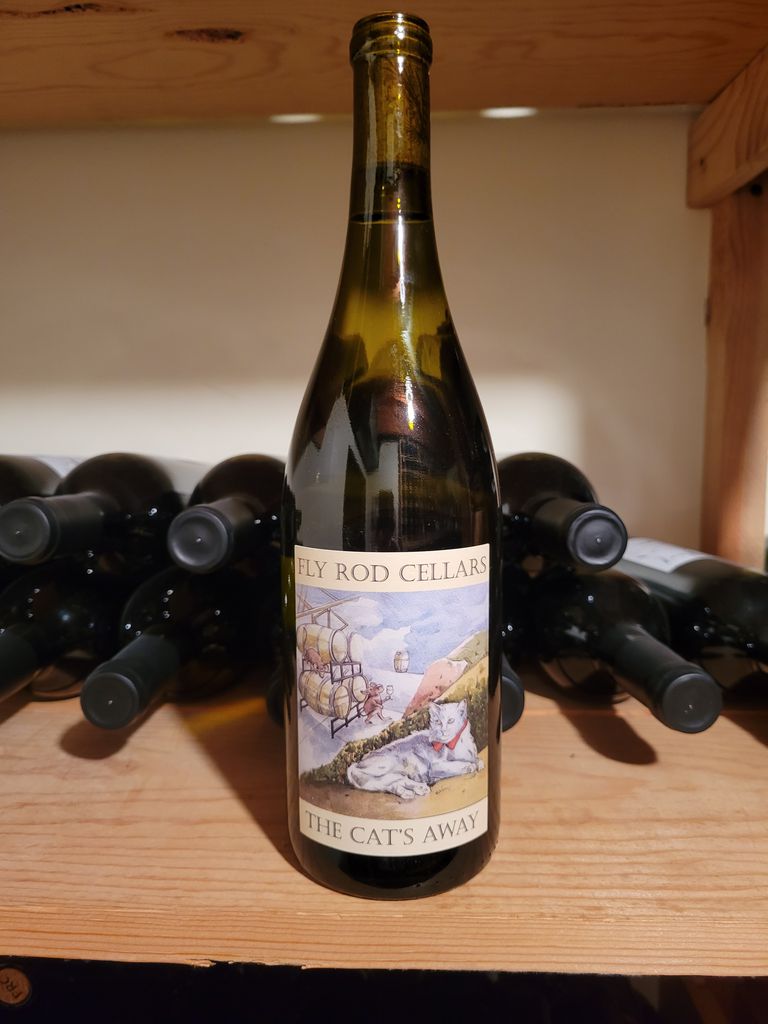 2022 Fly Rod Cellars Chardonnay The Cat's Away Bacchus Vineyard, USA ...
