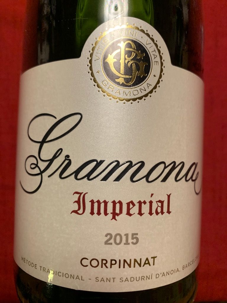 2015 Gramona Corpinnat Imperial, Spain, Catalunya, Corpinnat ...