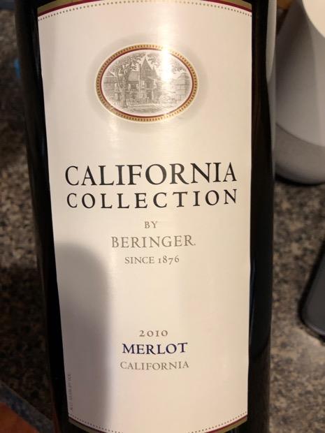 2010 Beringer Vineyards Merlot Appellation Collection Napa Valley, USA ...