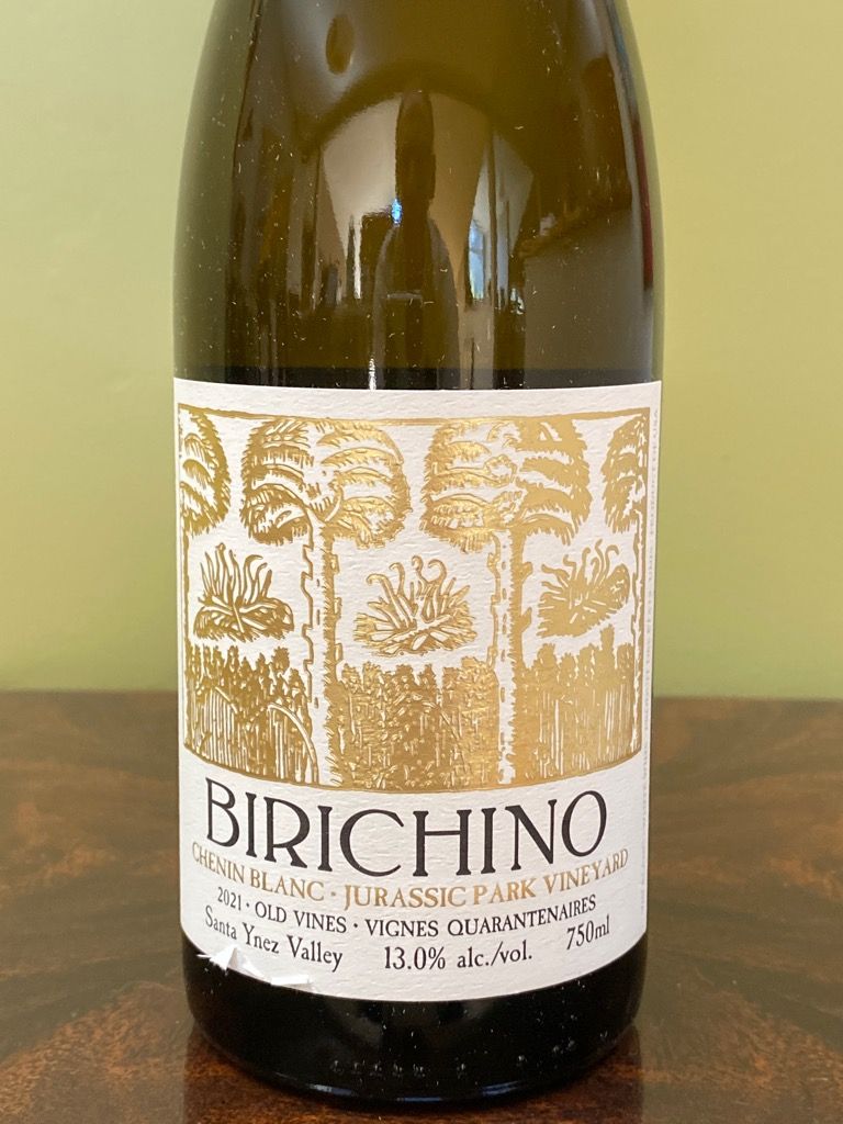 2022 Birichino Chenin Blanc Jurassic Park Vineyard, USA, California ...