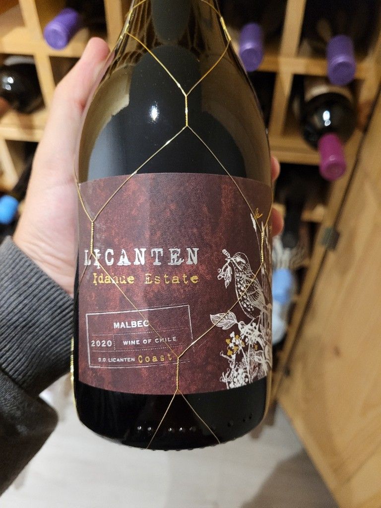 2021 Licanten Malbec Idahue Estate, Chile, Curico Valley - CellarTracker