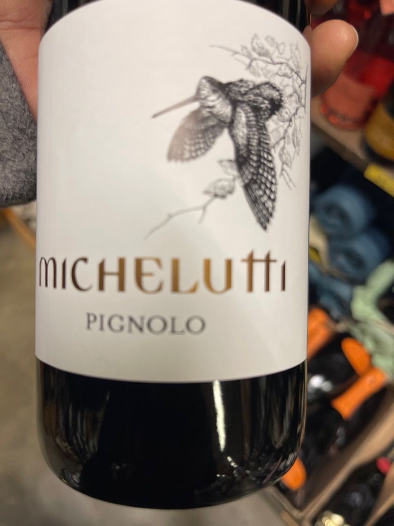 2019 Michelutti Pignolo, Italy, Trevenezie - CellarTracker