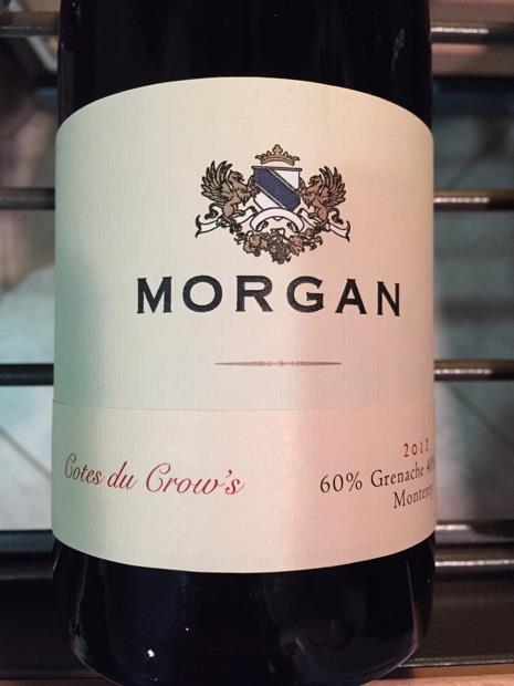 2012 Morgan Cotes du Crow's, USA, California, Central Coast, Monterey ...