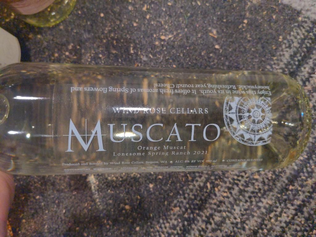2021 Wind Rose Cellars Orange Muscat, USA, Washington, Columbia Valley ...