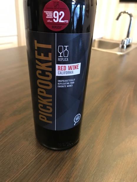 2016 Replica Pickpocket, USA, California - CellarTracker