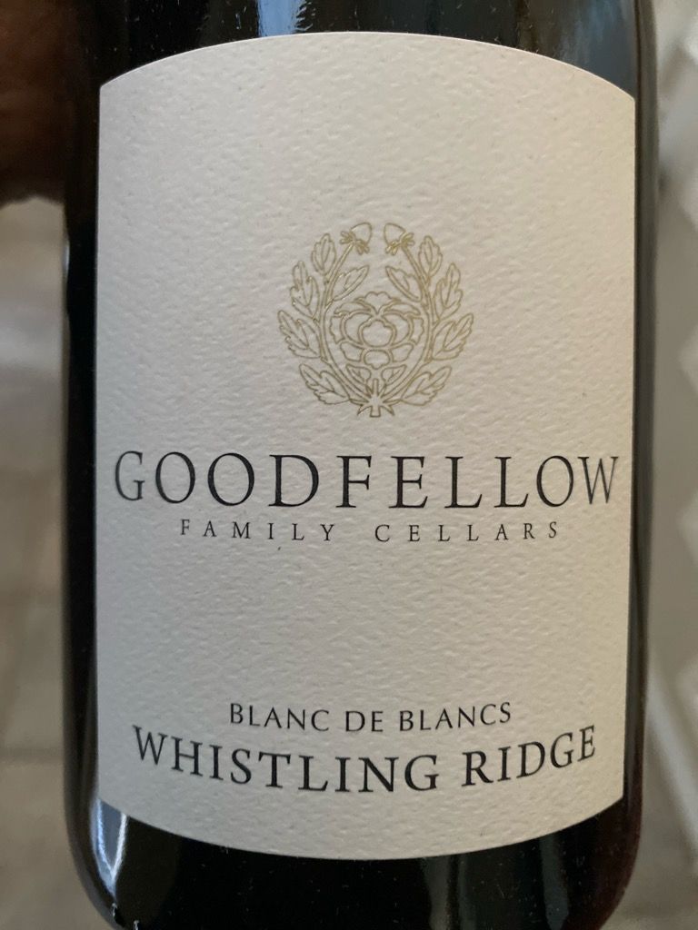 2015 Goodfellow Family Cellars Chardonnay Whistling Ridge Vineyard, USA ...
