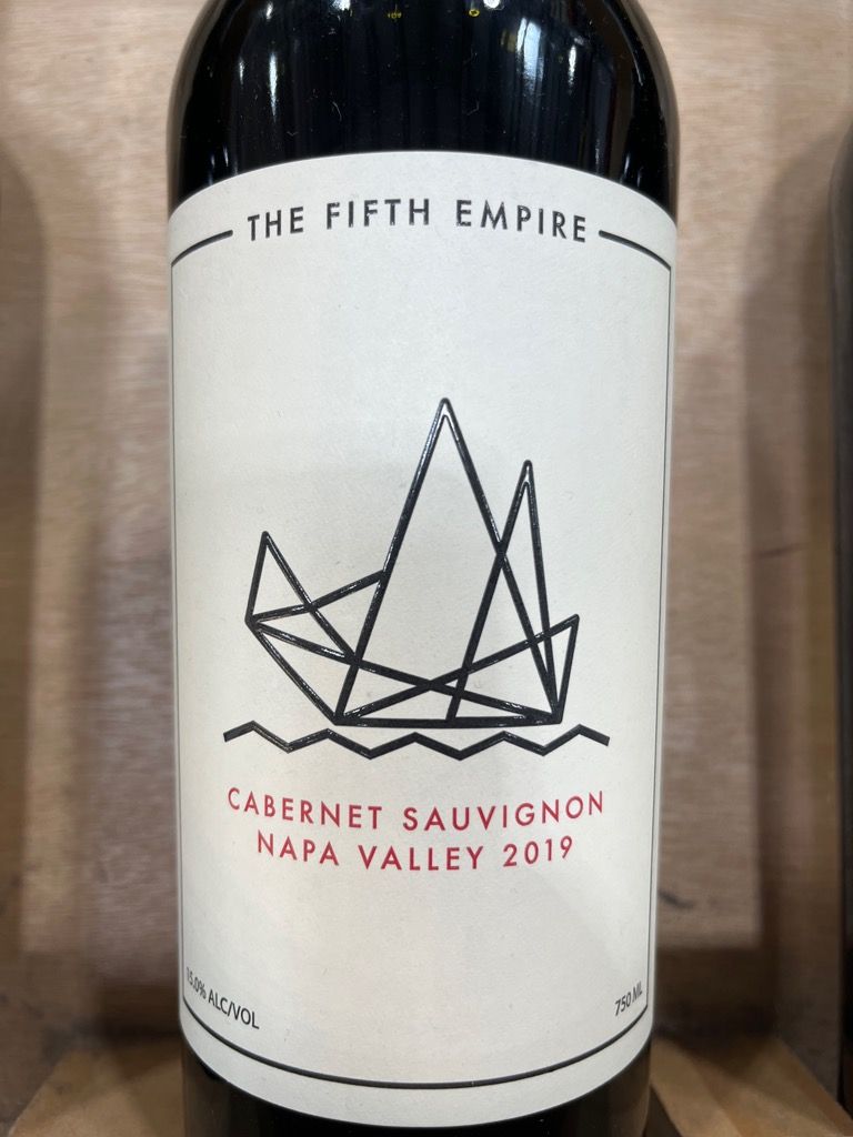 2019 The Fifth Empire Cabernet Sauvignon Antilia, USA, California, Napa ...