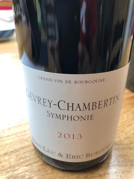 2013 Jean-Luc & Eric Burguet Gevrey-Chambertin Cuvée Symphonie, France ...