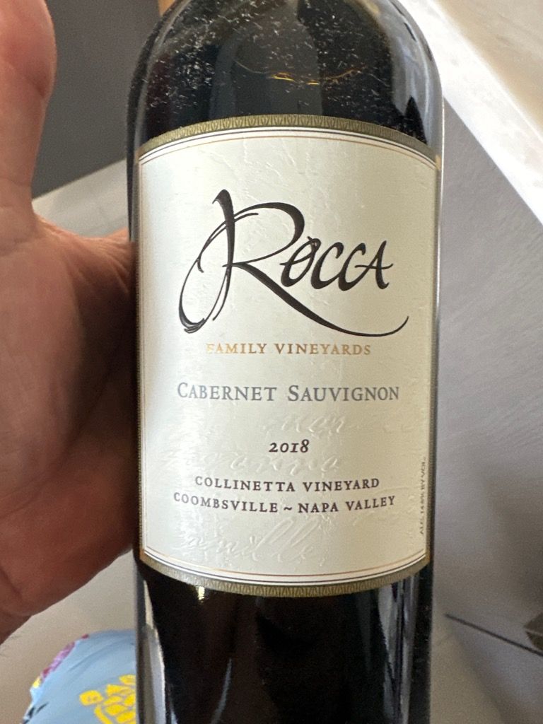 2018 Rocca Family Vineyards Cabernet Sauvignon Collinetta Vineyard, USA ...