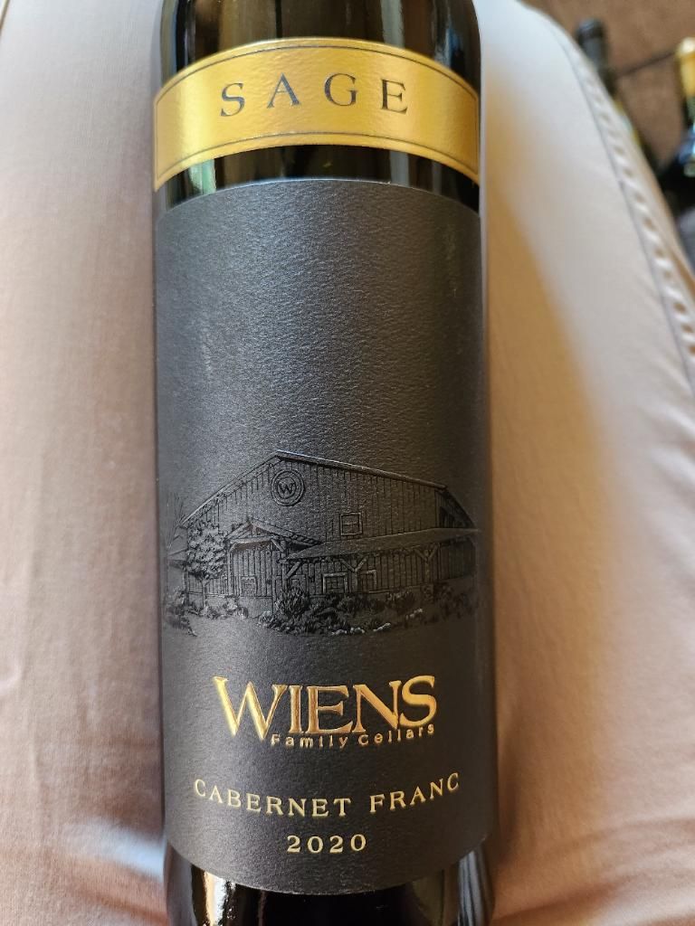 2020 Wiens Family Cellars Cabernet Franc Sage Vineyard South Coast, USA ...
