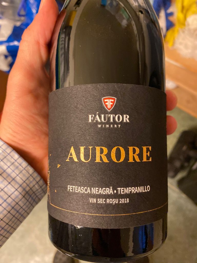 2018 Fautor Feteasca Neagra and Tempranillo Aurore, Moldova - CellarTracker
