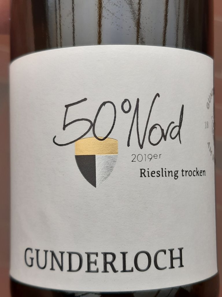2020 Gunderloch Riesling 50° Nord trocken, Germany, Rheinhessen ...