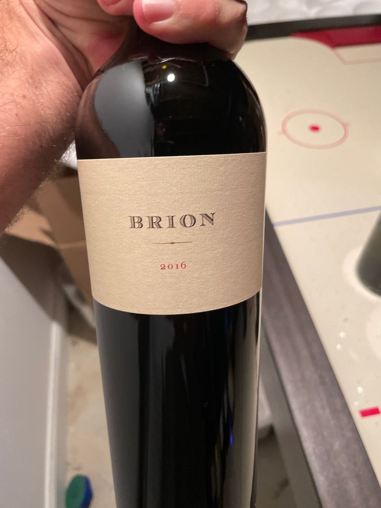 2016 Brion Cabernet Sauvignon Oakville, USA, California, Napa Valley ...