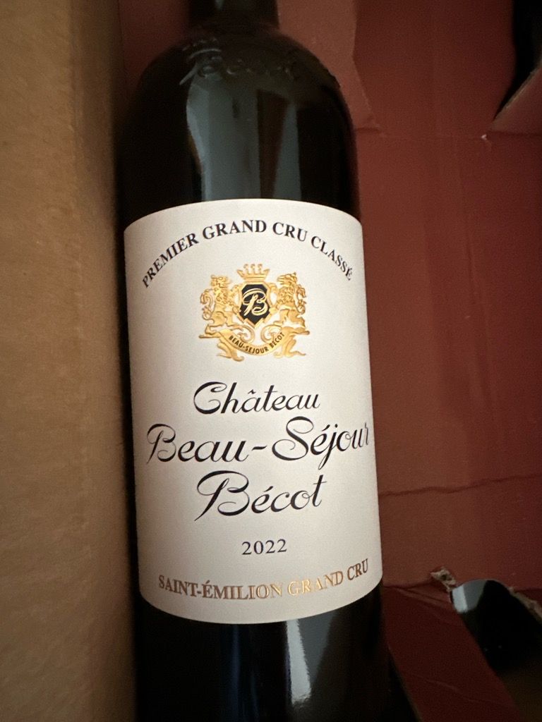2022 Château Beau-Séjour Bécot, France, Bordeaux, Libournais, St ...