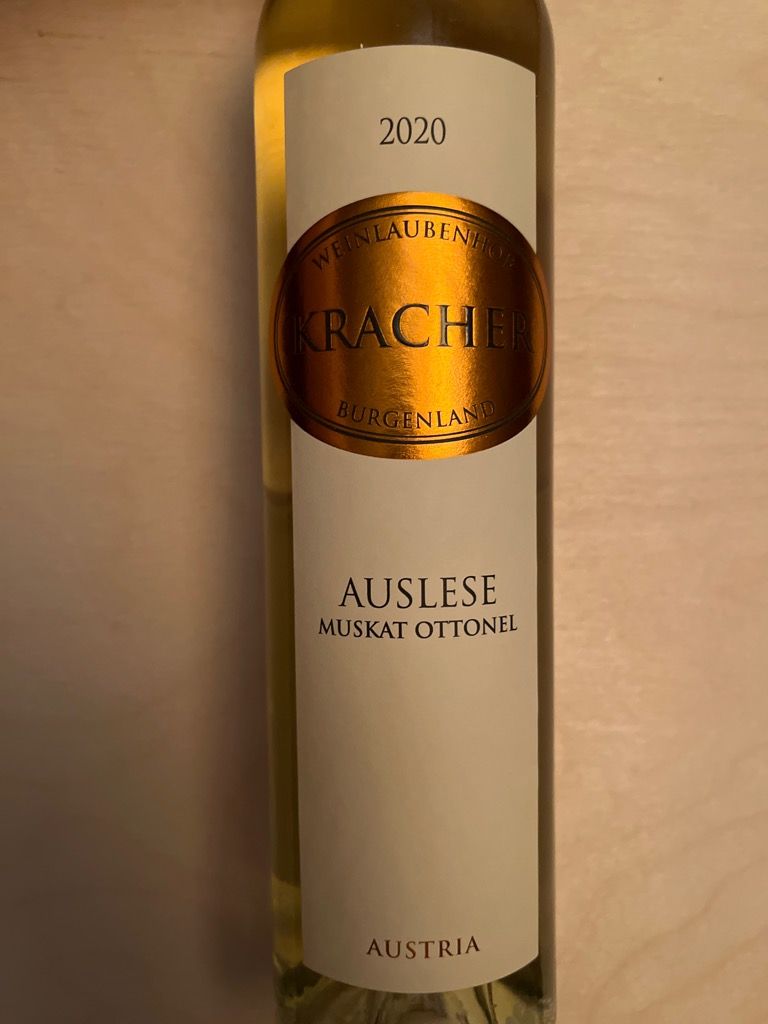 2021 Alois Kracher Muskat Ottonel Auslese, Austria, Burgenland ...