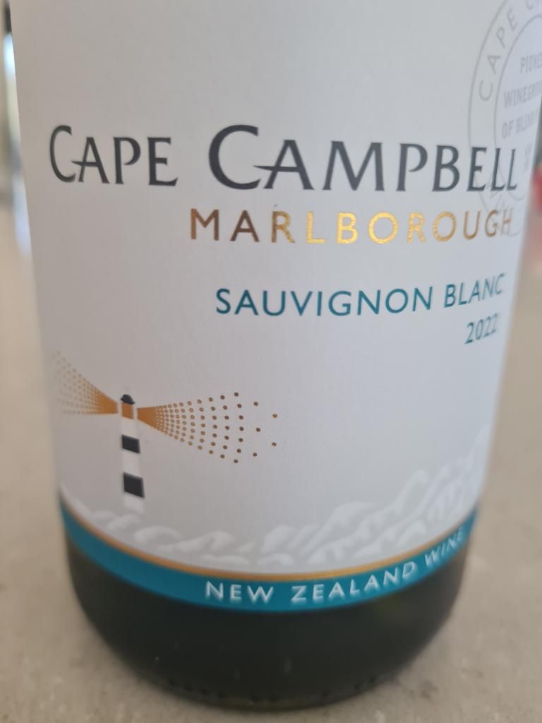 2021 Cape Campbell Sauvignon Blanc, New Zealand, South Island ...