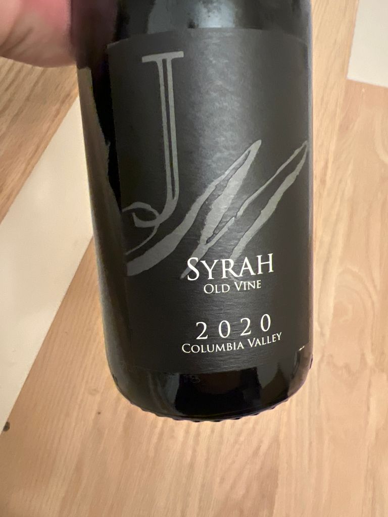 2020 JM Cellars Syrah, USA, Washington, Columbia Valley - CellarTracker