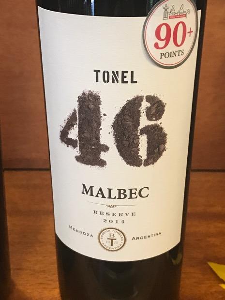 2011 Bodegas Los Toneles Malbec Reserva Tonel 46, Argentina, Mendoza ...