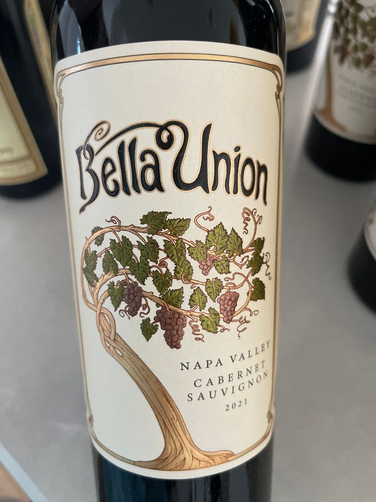 2021 Bella Union Cabernet Sauvignon, USA, California, Napa Valley ...