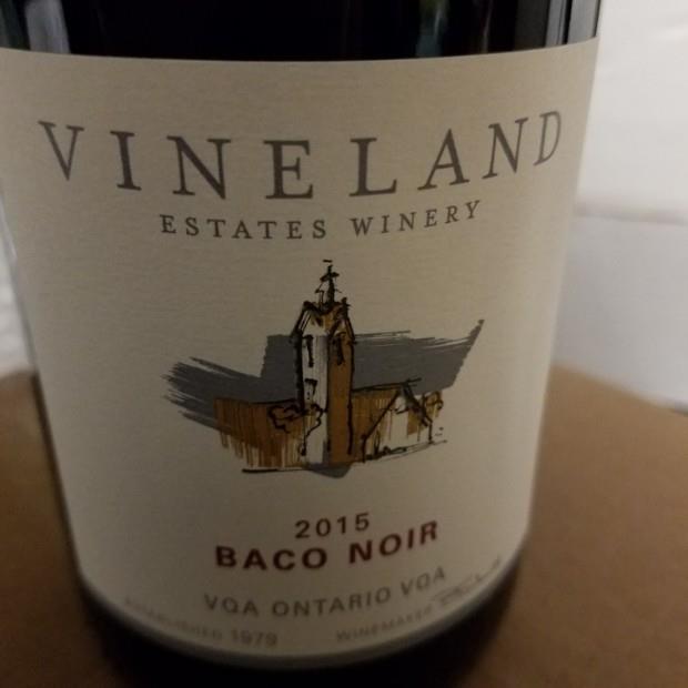 2001 Vineland Estates Winery Baco Noir, Canada, Ontario, Ontario VQA ...