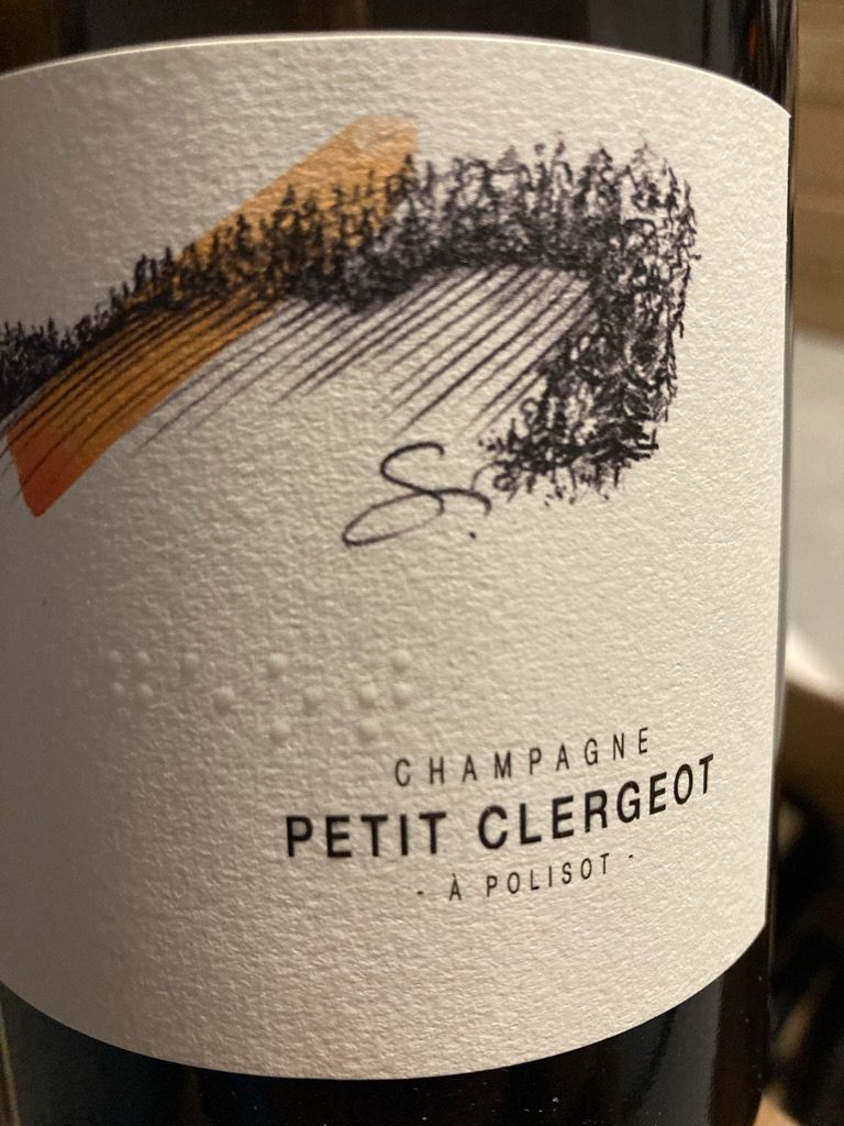NV Clergeot Sébastien Champagne Petit Clergeot Brut Nature Chevry Cuvee ...