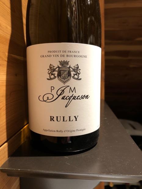 2017 Paul et Marie Jacqueson Rully Blanc, France, Burgundy, Côte ...