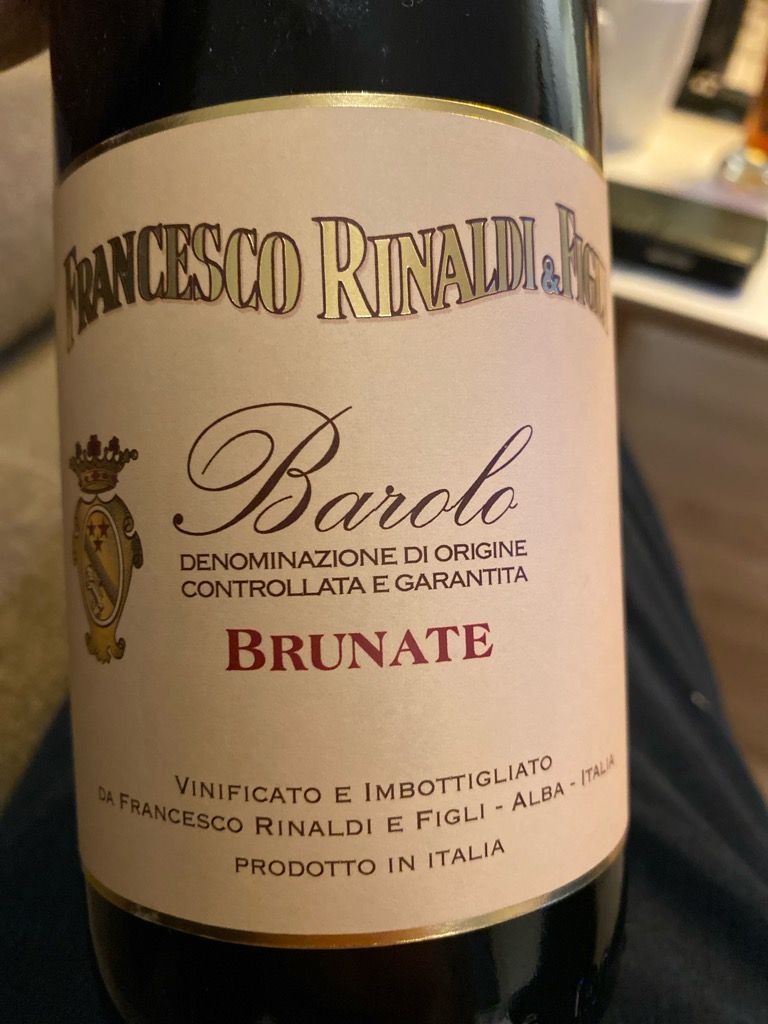 2021 Francesco Rinaldi e Figli Barolo Cannubio e Brunate, Italy ...
