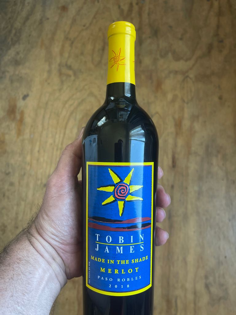 2019 Tobin James Merlot Made in the Shade, USA, California, Central Coast, Paso Robles ...