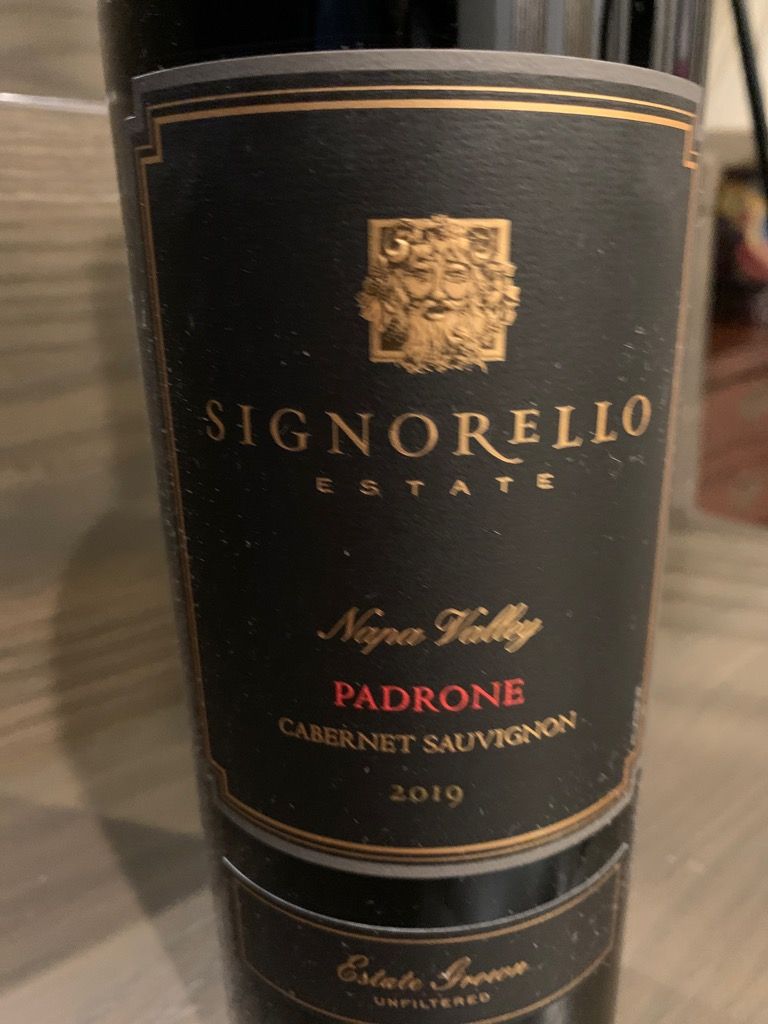 2019 Signorello Estate Padrone, USA, California, Napa Valley ...