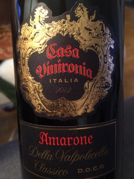 2012 Casa Vinicola Botter Amarone della Valpolicella Classico, Italy ...
