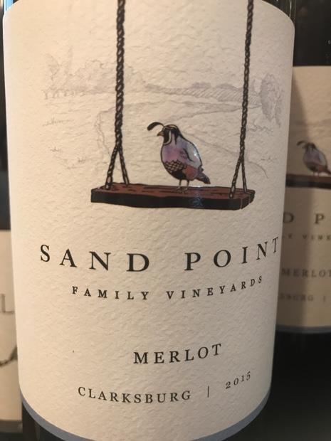 2013 Sand Point Family Vineyards Merlot, USA, California, Central ...